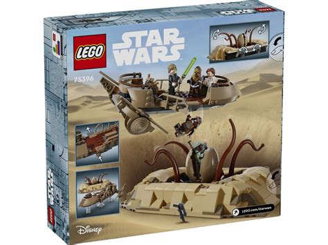 LEGO Star Wars 75396 Пустынный скиф и яма Сарлакка | playzone.com.ua
