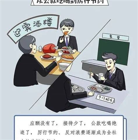 漫画说纪 治四风树新风这些改变看得见 中央纪委 网站 国家