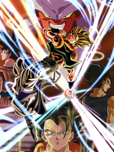 Son Goku Vegeta Gogeta And Janemba Dragon Ball And 1 More Drawn By