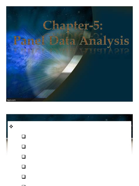 Panel Data Analysis Techniques Explained Pdf Ordinary Least Squares