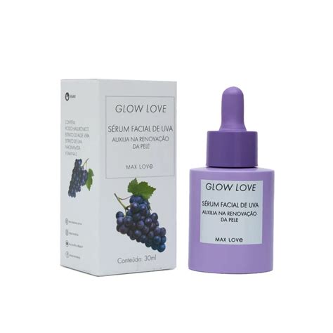 Sérum Facial De Uva Glow Love Max Love Bem Mulher Maquiagens Fornecedor De Maquiagem