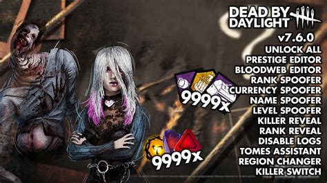 Hack Dbd 760 All Perksprestige 100unlockercheatthe Unknownitems