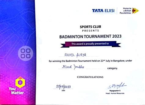 Akhil Surya On Linkedin Badminton Teamwork Employeeengagement
