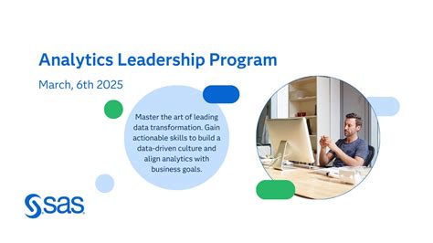 analytics ai analyticsleadershipprogram learnsas sas