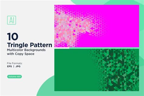 Vibrant Triangular Pattern Background Multi Colors 4525026