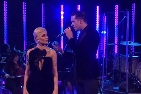 G Eazy And Halsey Perform Him And I On Snl