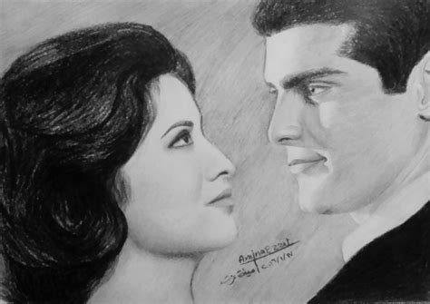 رسم فاتن حمامه