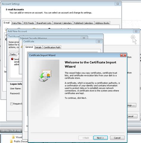 Settings For Outlook 2010
