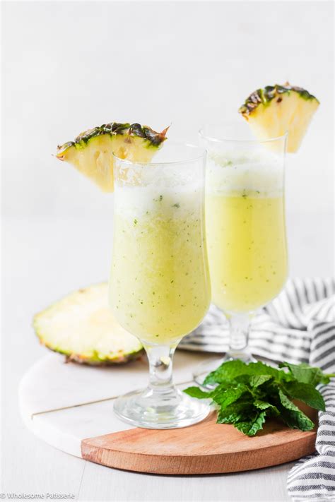 Pineapple Crush Mocktail Wholesome Patisserie
