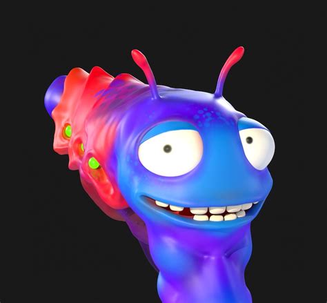 3d Model High On Life Kenny Gun Game Rick And Morty Etsy