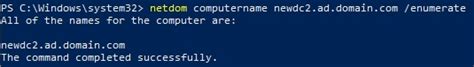 Windows Server How To Properly Rename An Active Directory Domain Controller Dell Us