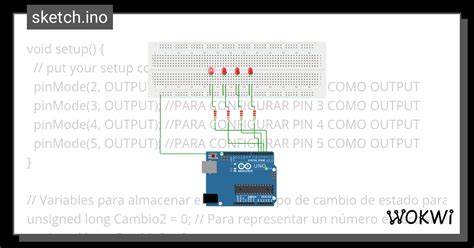 Tarea Clase 4 Ej 3 DesafÍo Wokwi Esp32 Stm32 Arduino Simulator
