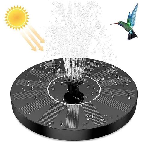 Fontaine Solaire Extérieur Pompe Solaire D Étang Fontaine Solaire Pour