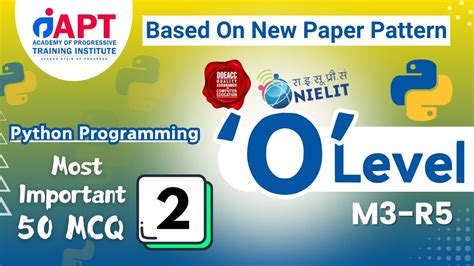 O Level Python 50 Mcqs You Cant Miss Guaranteed To Boost Your Score
