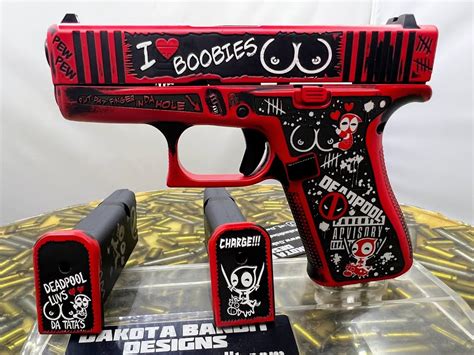 Red Black Glock 43x