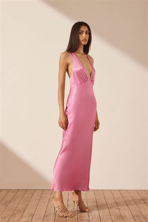 Shona Joy Arienzo Cross Back Midi Dress All The Dresses