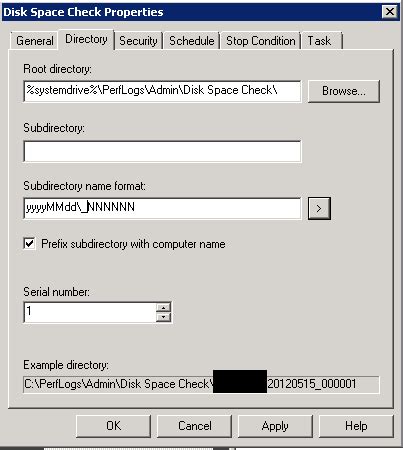 Jim S Technical Blog How To Configure Disk Space Alerts On Server