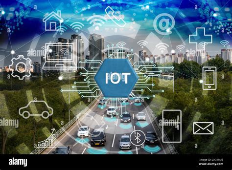 Smart City And Internet Of Things Wireless Communication Network