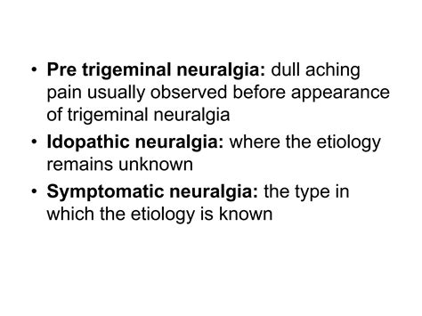 Trigeminal Neuralgia Pptx