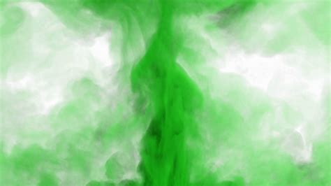 Green Spreading Colored Smoke 3d Animation Stock Motion Graphics Sbv