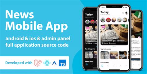 React Admin Mobile App Templates Codecanyon