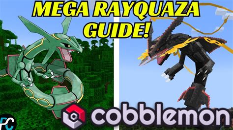 How To Get Rayquaza And Mega Rayquaza Easily In Cobblemon Youtube