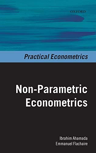 Non Parametric Econometrics Practical Econometrics 9780199578009