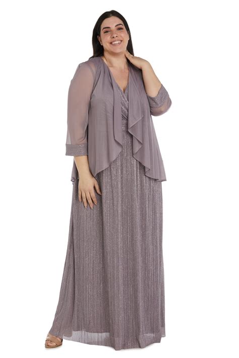Denim Randm Richards 2475w Long Plus Size Formal Dress For 12299 The