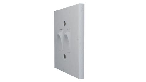 Light Switch 3d Model Flippednormals