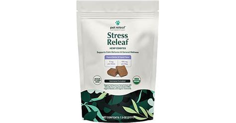 Pet Releaf Stress Releaf Hemp Edibites For Medium To Large Dogs