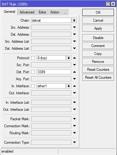 Przekierowywanie portów Konfiguracja Mikrotik NET ADMIN PRO