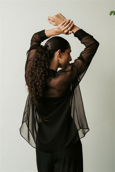 Sheer Button Up Shirt Koyo