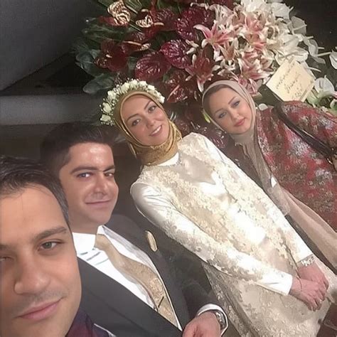 عکسی زیرخاکی از آزاده نامداری در مراسم ازدواجش