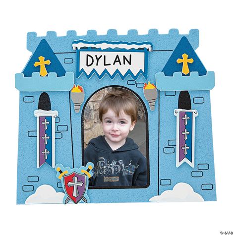 Knight Vbs Picture Frame Magnet Craft Kit Oriental Trading