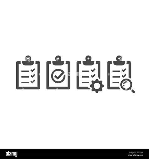 Check List Vector Vectors Hi Res Stock Photography And Images Alamy