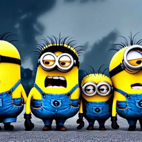 Minions Point A Pistol At You Stable Diffusion