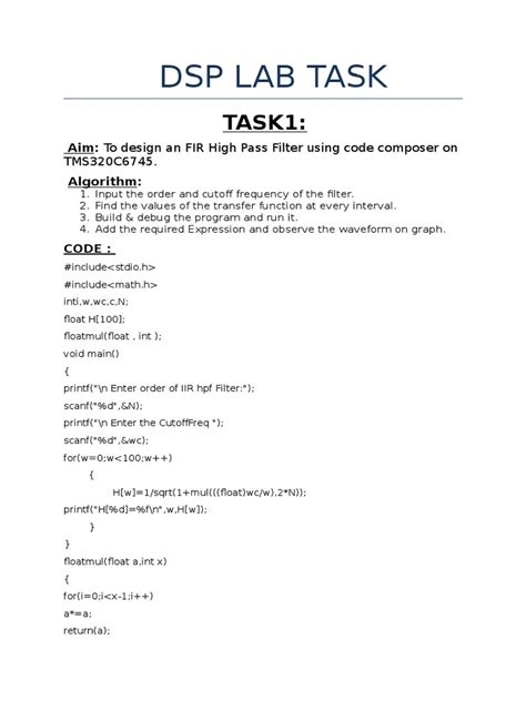 Lab Task Pdf Teaching Methods And Materials Computers