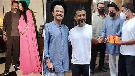 Mom Sonam Kapoor Arrives Home With Her Newborn Son Dad Anand Ahuja