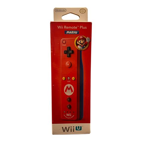 Wii Remote Plus Mario Edition Wii Wii U Retro North Games
