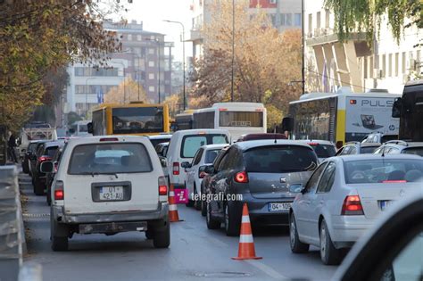 Rrëmujë Në Trafik Pamje Nga Bllokimi I Kryeqytetit Pas Testimit Të