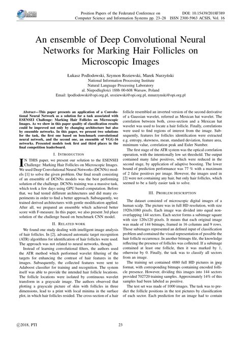 Pdf An Ensemble Of Deep Convolutional Neural Networks For Marking