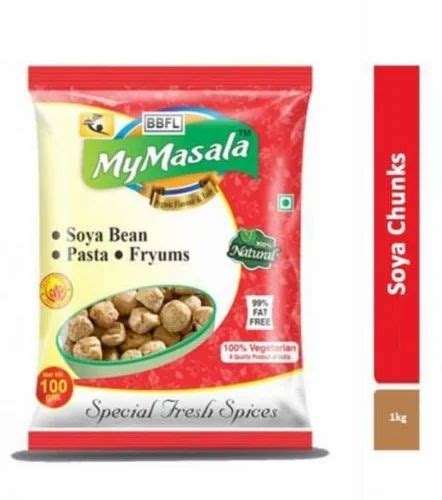1 Kg My Masala Soya Chunks At ₹ 115 Packet Soybeans Chunks In Kolkata