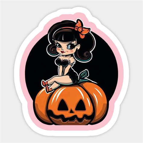 Vintage Pin Up Pinup Girls Sticker Teepublic