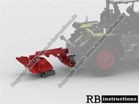 Lego Moc Single Notch Plow For Claas Xerion 5000 Or Fastrac