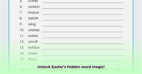 Master Easter Words Complete List And Guide