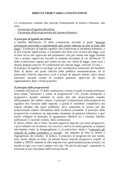 Diritto Tributario In Pdf Schemi E Mappe Concettuali Di Diritto
