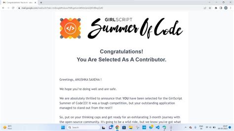 Anushka Saxena On Linkedin Connections Learning Education Technology Opensource Thankyou