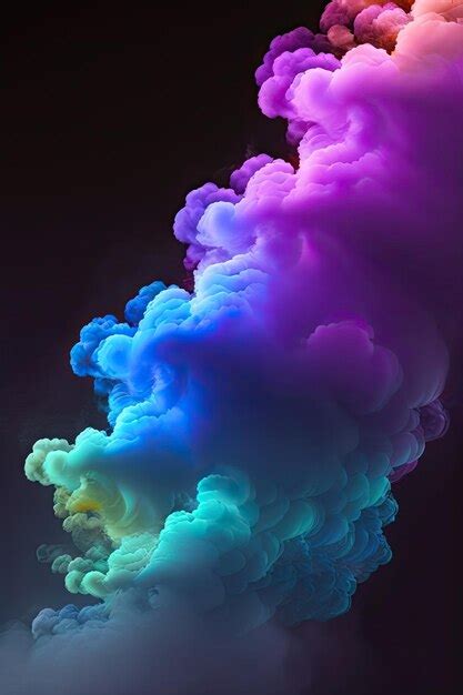 Premium Ai Image Smoke Background
