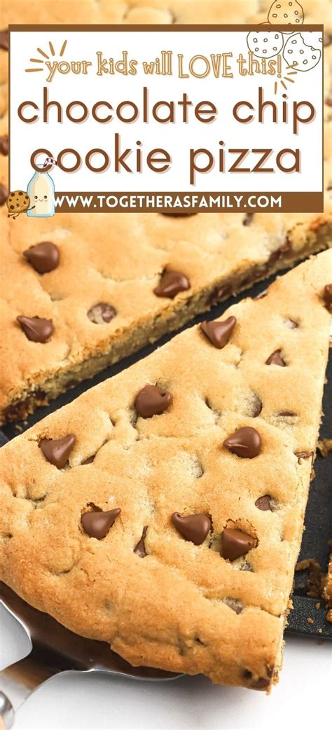 12 Inch Chocolate Chip Cookie Pizza Recipe