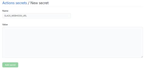 Github Action Slack